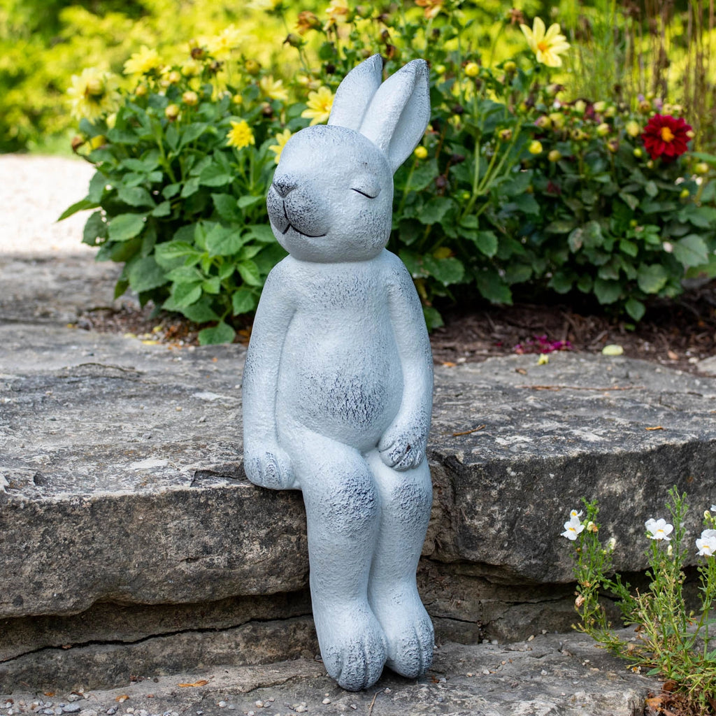 Sitting Rory Rabbit Statue | Garden Sculptures | Breck's